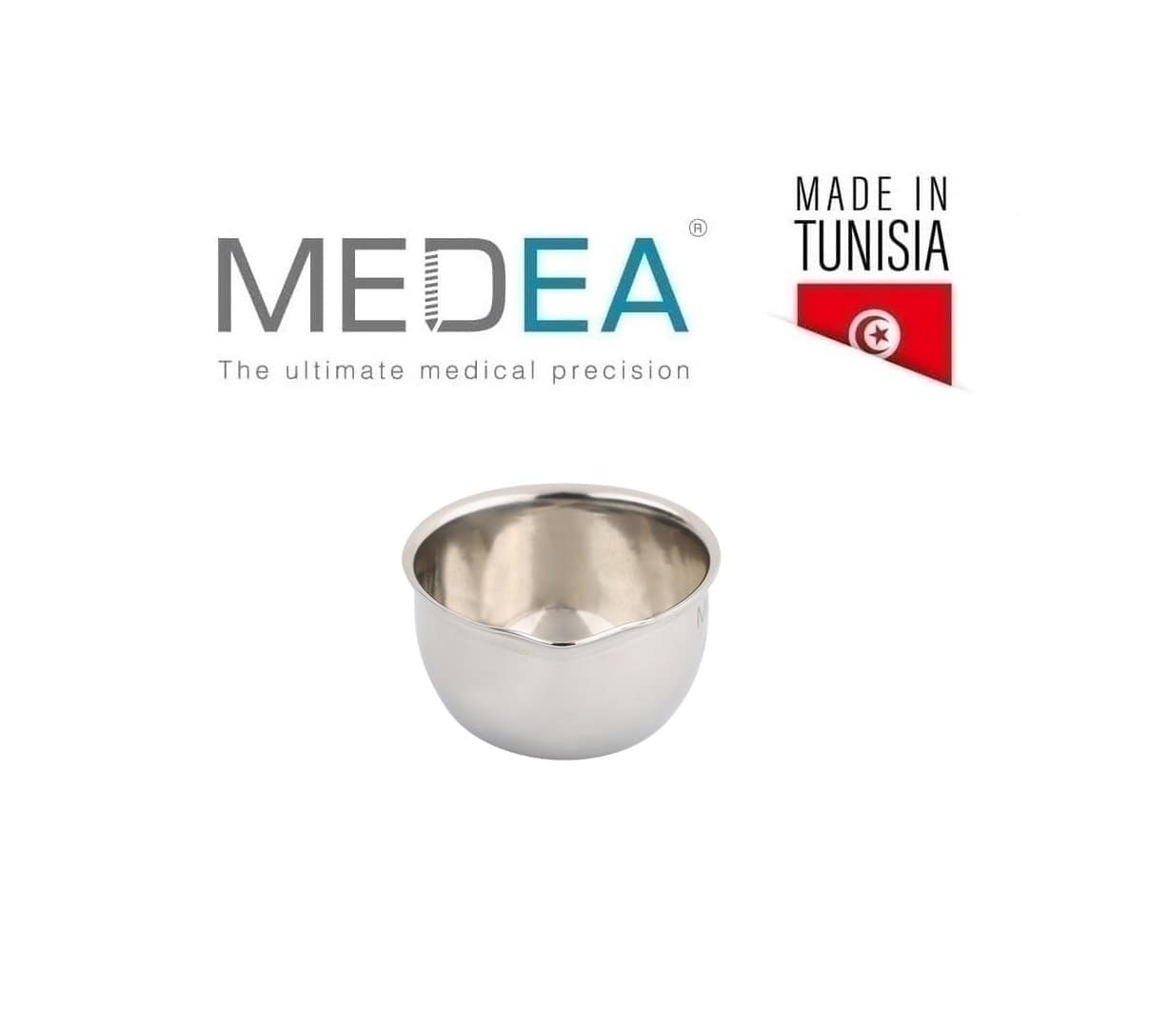 Le comptoir dentaire | CUPULE INOX AVEC BEC ET FOND PLAT DIAM 40MM 30 ...