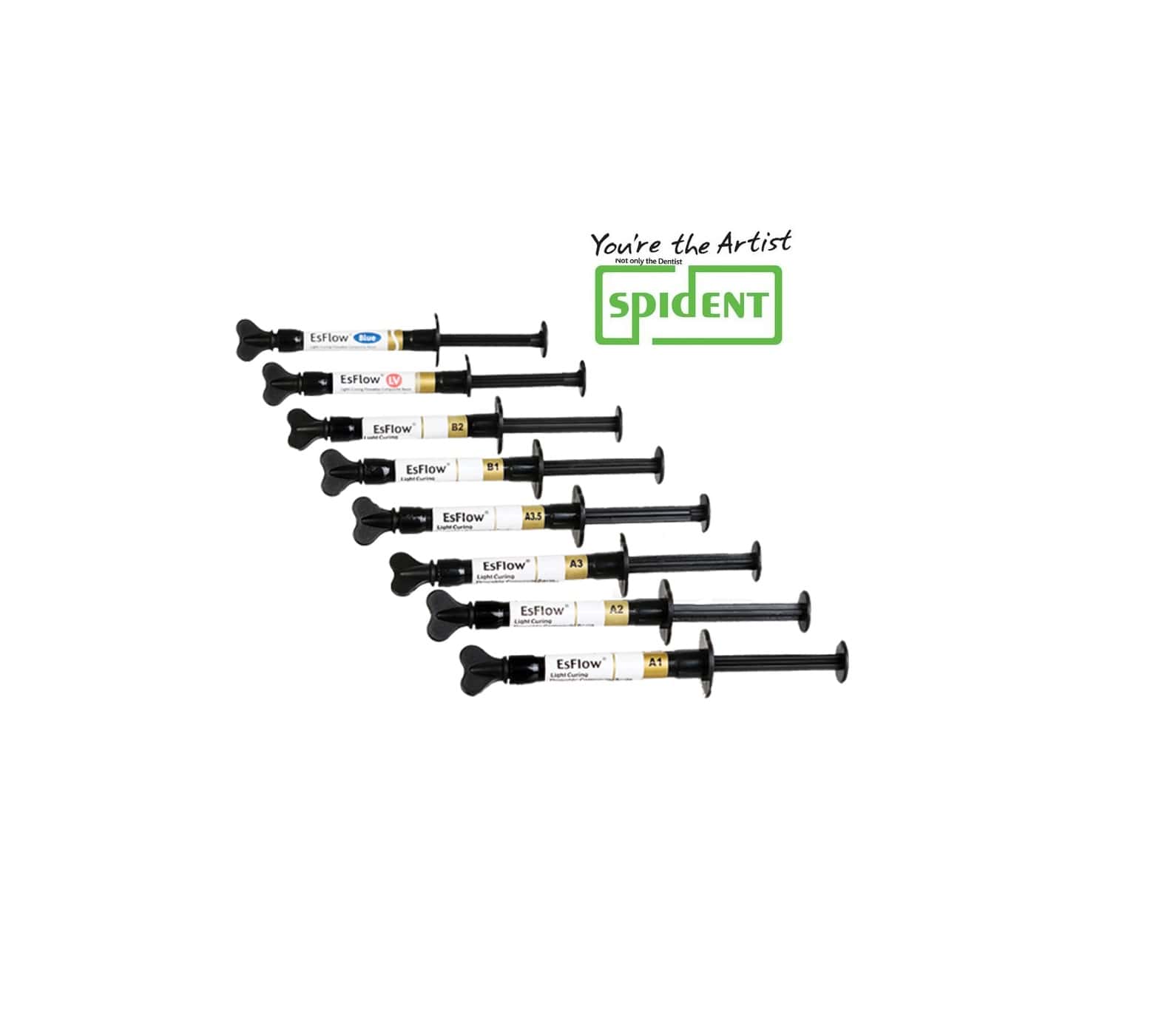 Le comptoir dentaire | KIT DE 10 SERINGUES DE RESINE FLUIDE NANO ...