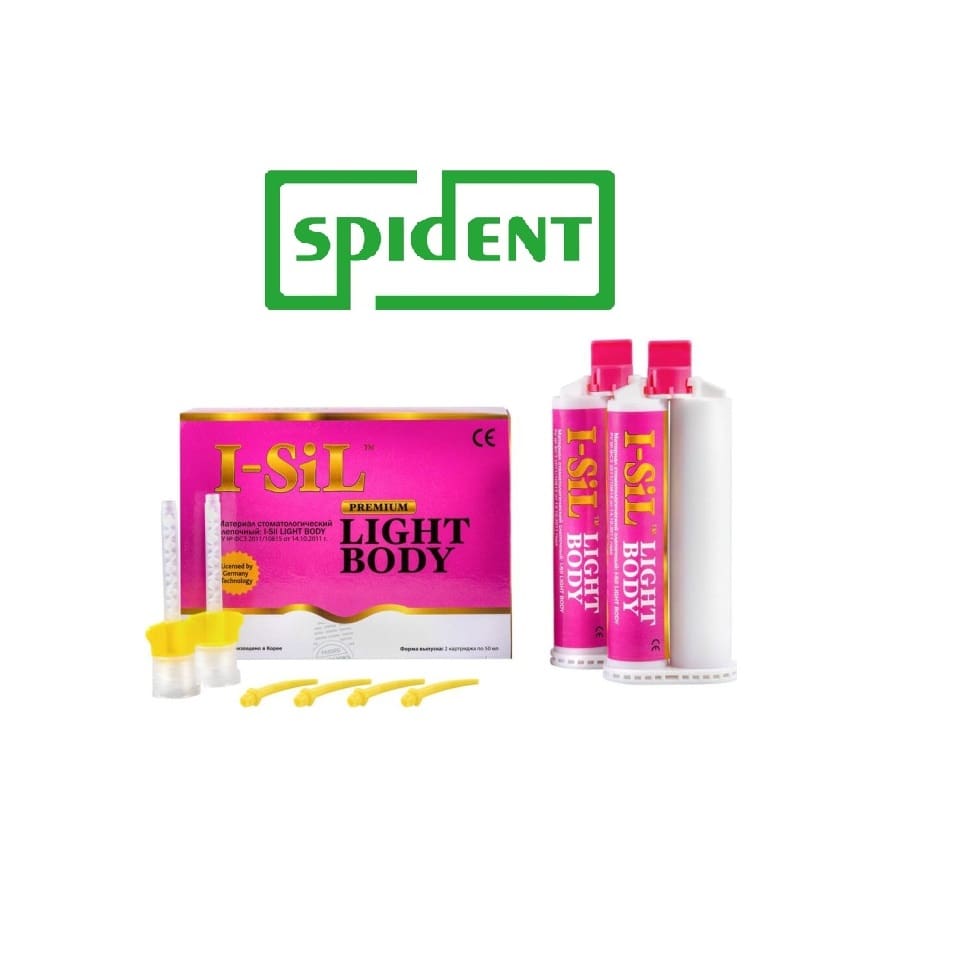 Le comptoir dentaire | SILICONE PAR ADDITION I-SIL LIGHT BODY - SPIDENT