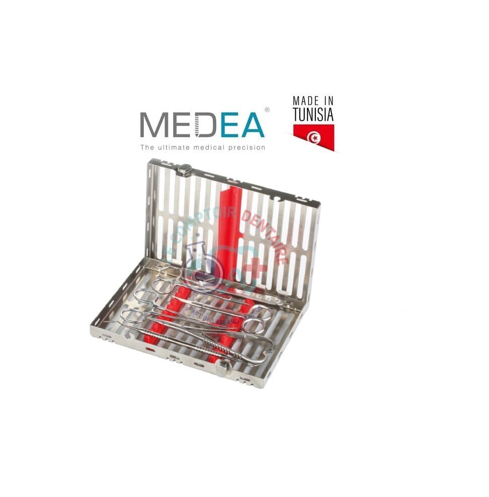 Le comptoir dentaire | KIT CHIRURGIE AVEC CASSETTE (KD020) - MEDEA
