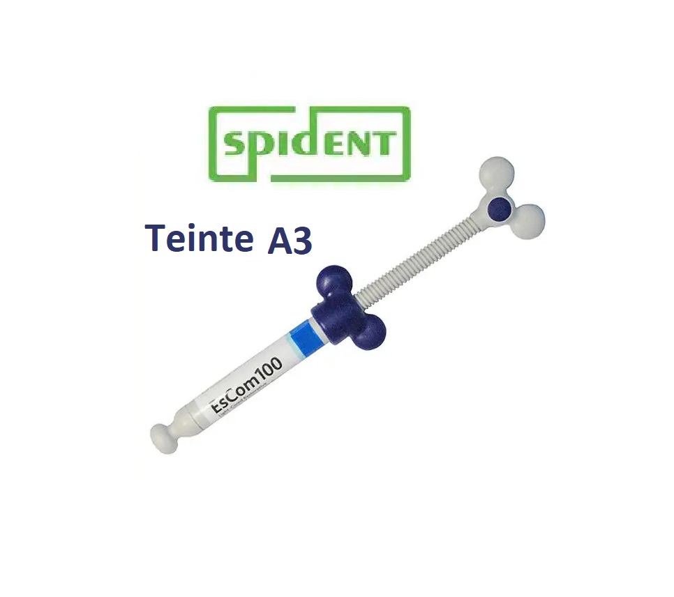 Le comptoir dentaire | RESINE COMPOSITE ESCOM 100 TEINTE A3 - SPIDENT